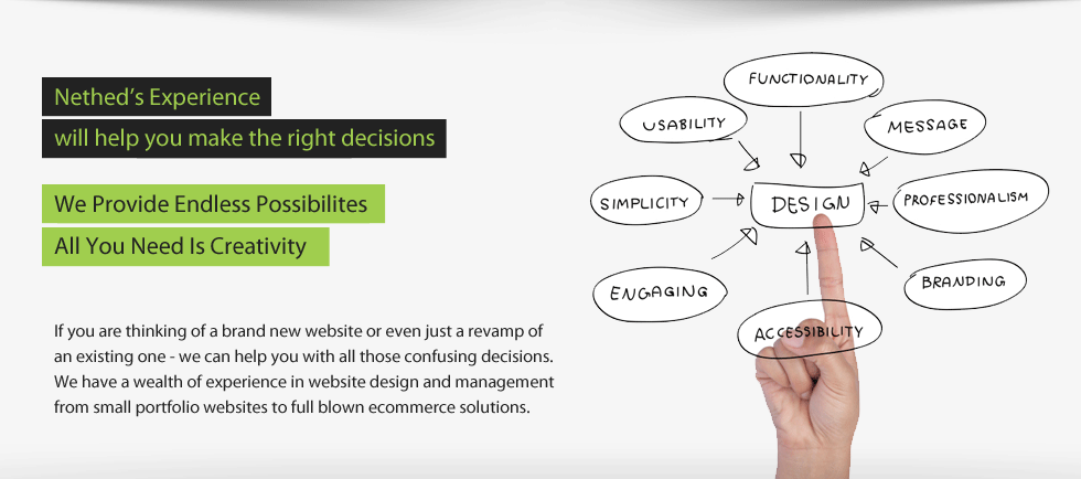 Nethed Website design & hosting